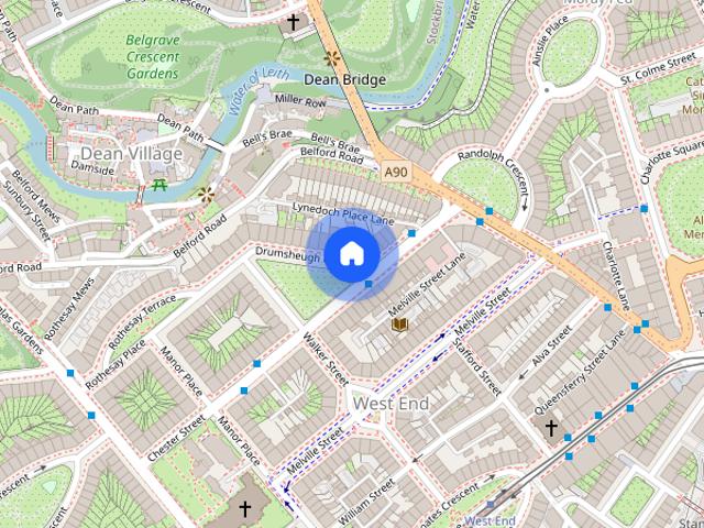 Drumsheugh Gardens, West End, Edinburgh, EH3