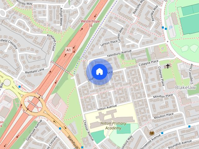 Drumsheugh Place, Newcastle upon Tyne, Tyne and Wear, NE5
