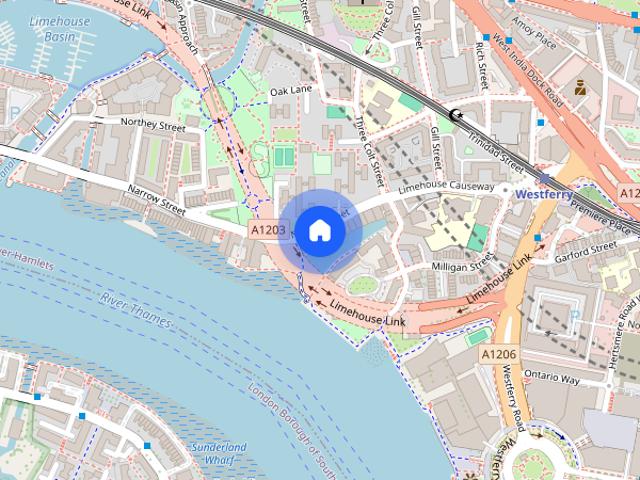 Dunbar Wharf, 126 134 Narrow Street, London