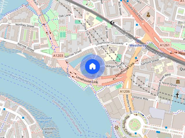 Dundee Wharf, Canary Wharf