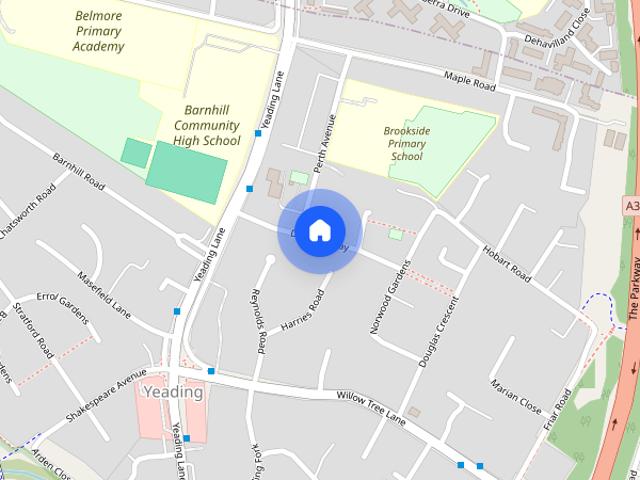 Dunedin Way, Hayes