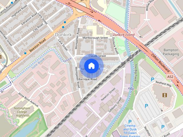 Dunkirk, NG7, Tonnelier Road, Nottingham, P4301