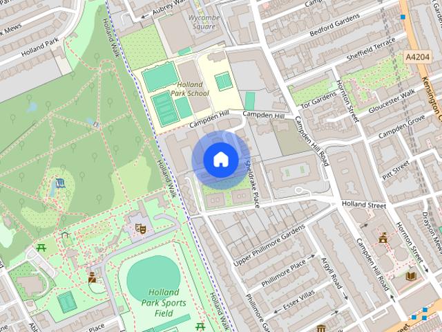 Duchess of Bedford House, Kensington, W8