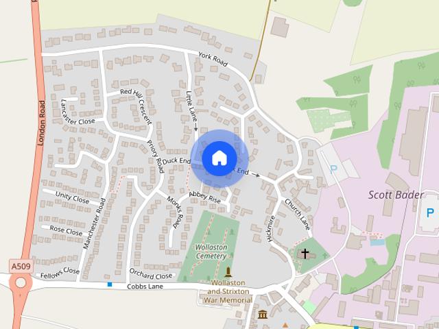 Duck End, Wollaston
