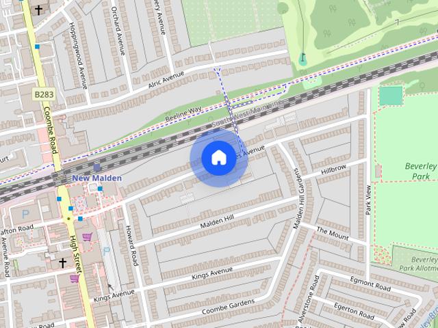 Dukes Avenue, New Malden, KT3