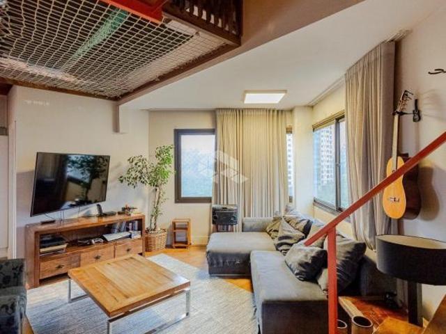 Duplex 1 dorm, 2 vagas Tres figueiras