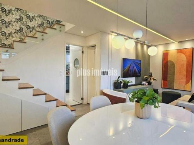 DUPLEX 96,0M² 2 SUÍTES LIVING AMPLO COM TERRAÇO 2 GAR E DEPÓSITO