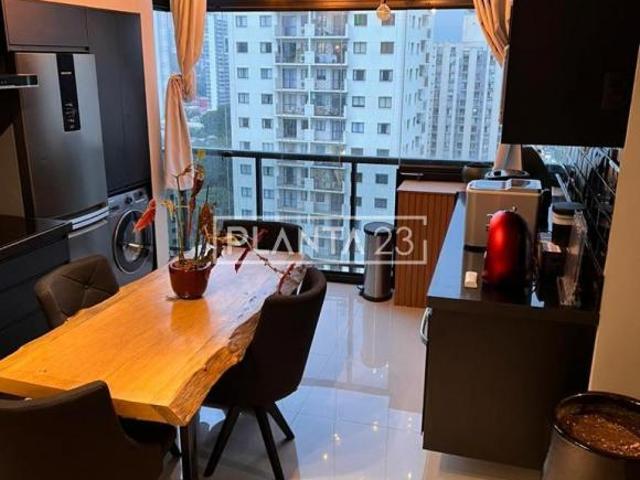 Duplex com 100 m², 1 quarto sendo 1 suíte e 1 vaga à venda no bairro Vila Olímpia