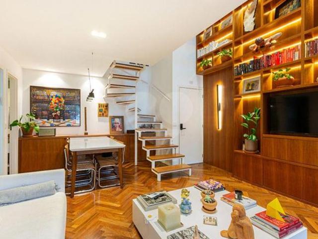 Duplex com 2 quartos à venda em Pinheiros