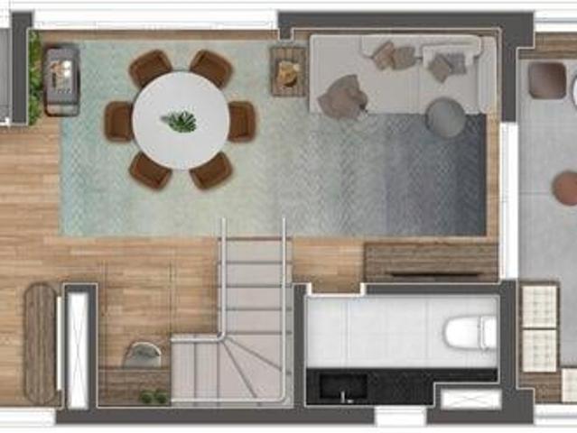 Apartamento Duplex 97 m², com 2 Suítes, 1 vaga a venda em Moema
