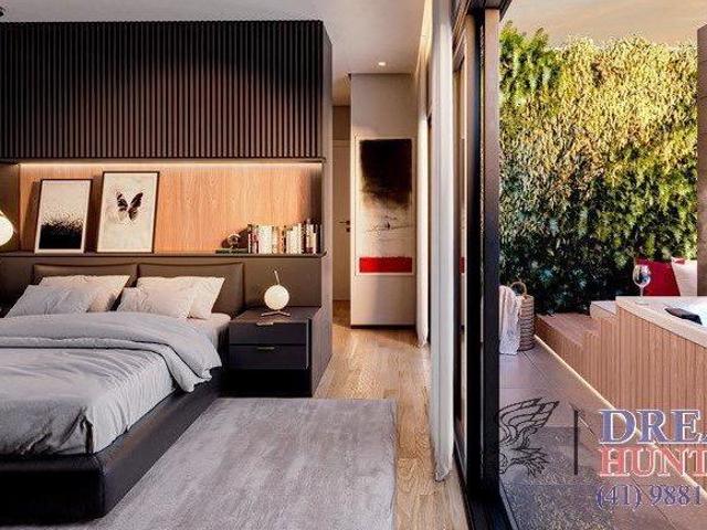 Apartamento Duplex de 86.1m², no bairro Santa Felicidade, 3 quartos 1 suíte, 3 banheiros e 2 vagas