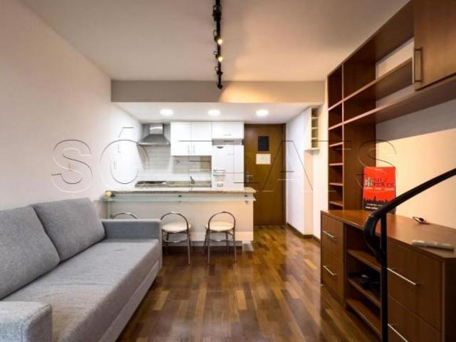 Duplex Mobiliado na Bela Vista a 245m do Metrô Brigadeiro e da Avenida Paulista