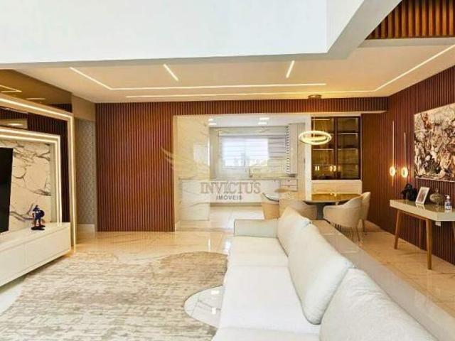 Duplex Mobiliado com 3 Quartos no Condomínio Vertice para Comprar, 324m² Campestre, Santo André/SP