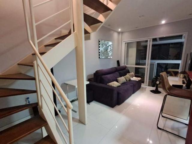 Duplex Mobiliado | Gonzaga, Santos — Conforto, Design e Lazer