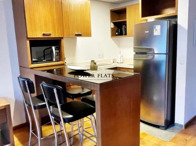Duplex Mobiliado para Aluguel na Vila Nova Conceição SP | 1 Dorm | 40m²
