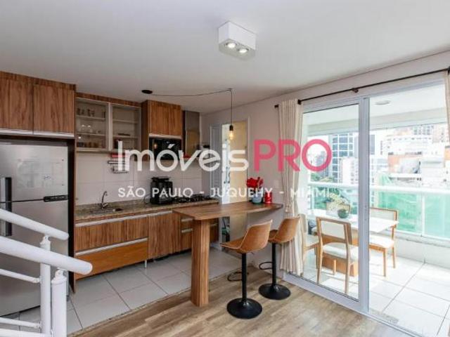 Duplex moderno no Bela Vista com 2 dorm, todos suites e 2 vagas prox do metro