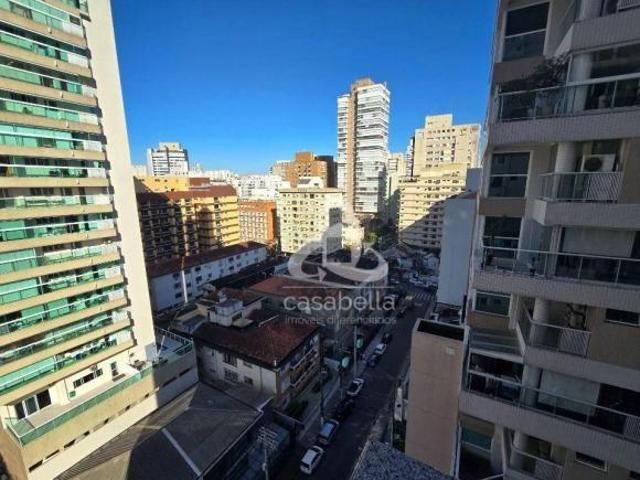 Duplex no Gonzaga, 2 dormitórios, 1 vaga, vista livre