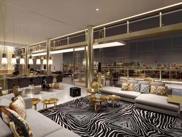 Duplex no Villa Versace Residence com 291 m², 3 suítes e 4 vagas