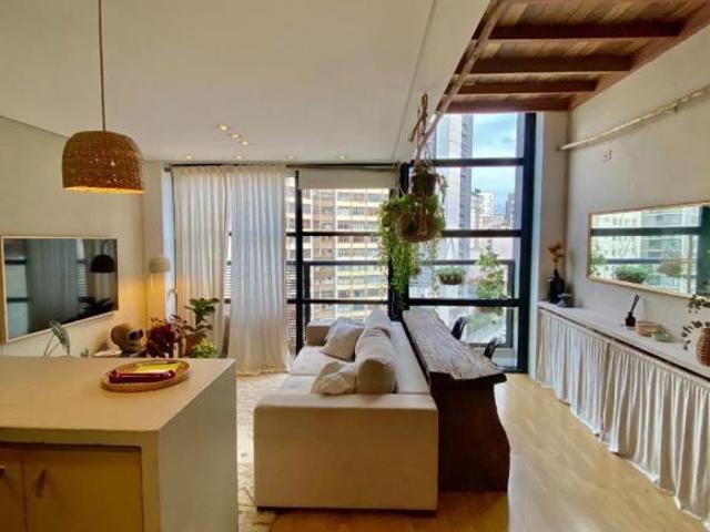 Duplex para venda com 1 quarto, 44m²