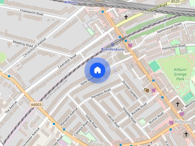 Dyne Road, Brondesbury, London, NW6