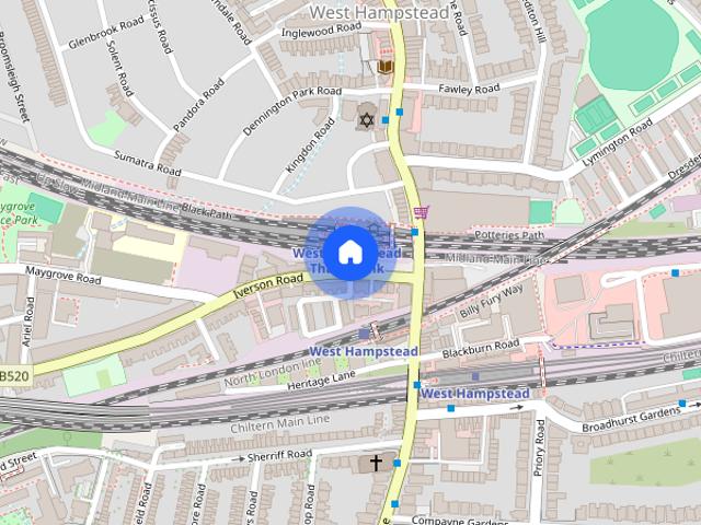Dyne Road, West Hampstead