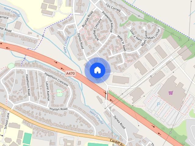 Dynea Road, Pontypridd, CF37