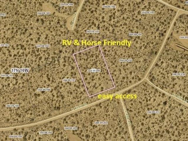 E Bush Rd Lot 196, Yucca, AZ 86438