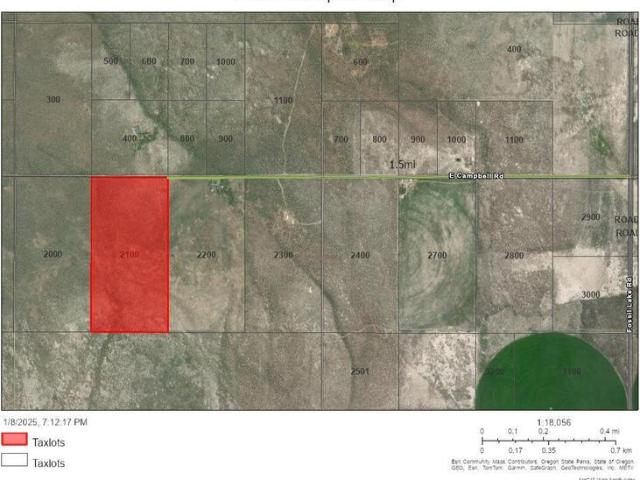 E Campbell APN: 1598 Lane, Christmas Valley, OR 97641