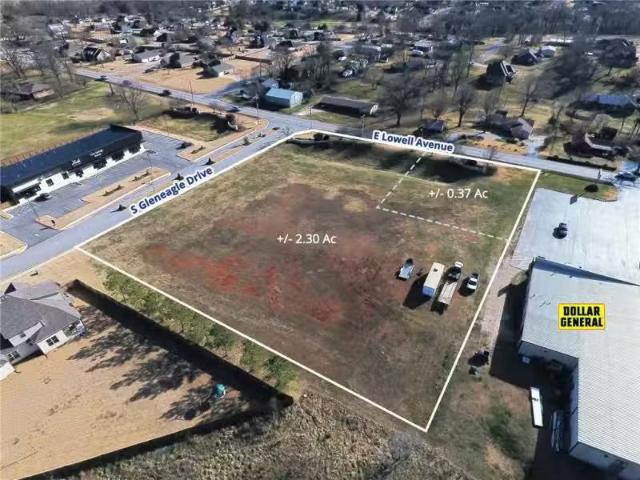 e LOWELL AVE AT S GLENEAGLE DR, CAVE SPRINGS, AR 72718 Vacant.