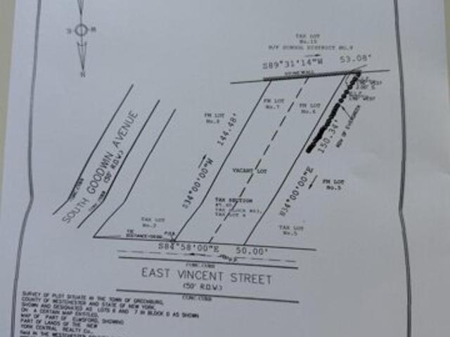 E Vincent St, Elmsford, Plot For Sale