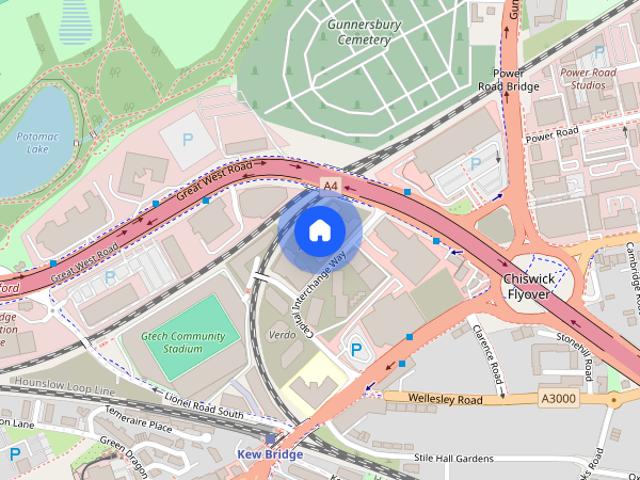 E 52, Kew Curve, Capital Interchange Way, Brentford, TW8