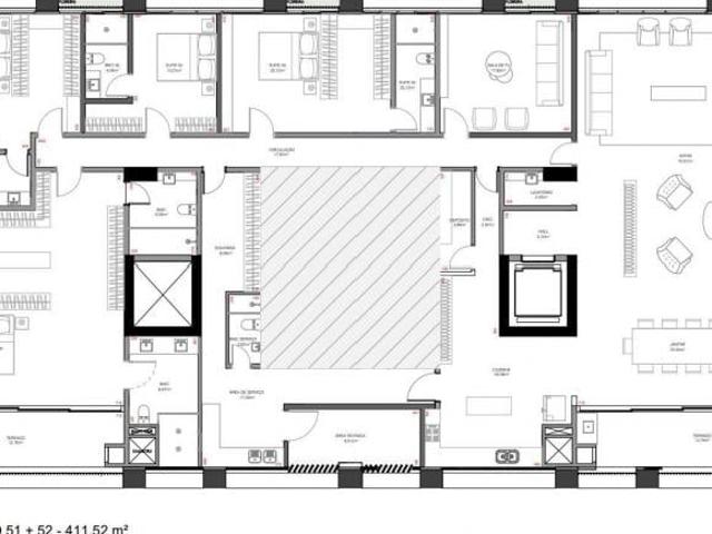 Ecoville Altissimo Padrao Personalizado 5° Andar 393 m² privativo