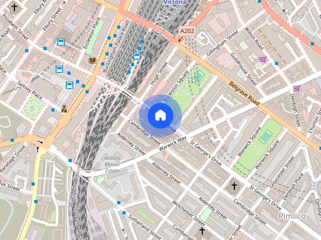 Eccleston Square, Pimlico, London, SW1V