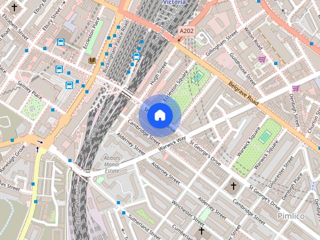 Eccleston Square, Pimlico, London, SW1V