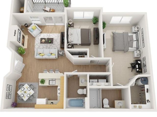 Eagle Ridge Apts 3 Bedroom Apartment for Rent at 2530 Sw Cherry Park Rd, Troutdale, OR 97060