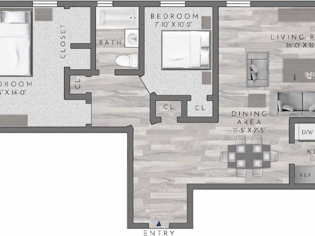 Eagle Rock Apartments at Carle Place 2 Bedroom Apartment for Rent at 401 E Jericho Tpke, Carle Place, NY 11514 Carle Place