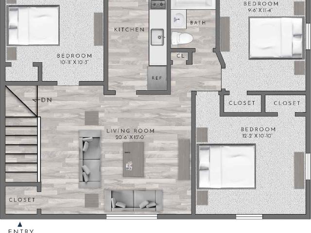 Eagle Rock Apartments at Huntington Station 3 Bedroom Apartment for Rent at 156 E Pulaski Rd, Huntington Station, NY 11746 Huntington Station