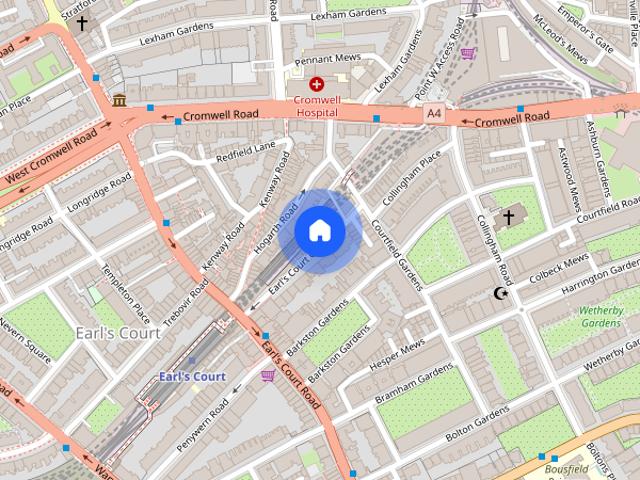Earls Court Gardens, Earls Court, London, SW5