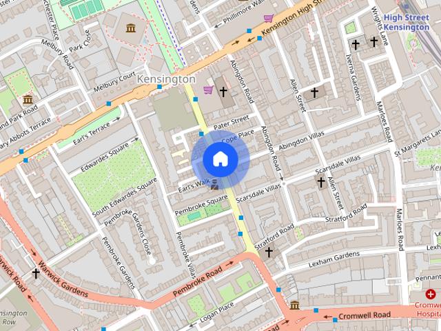 Earls Court Road, London, W8