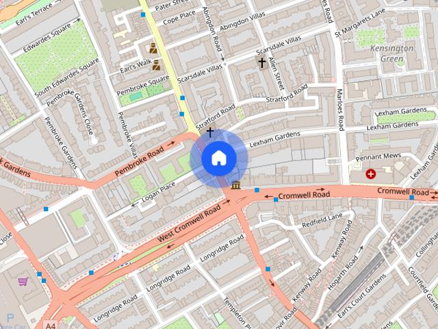Earls Court Road London W8