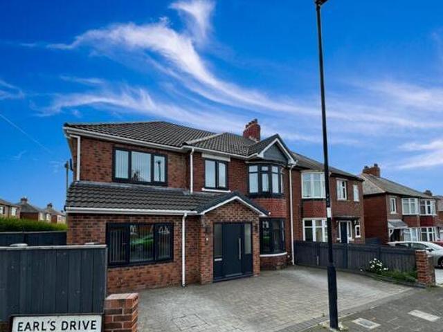 Earls Drive, Newcastle Upon Tyne, 5 Bedroom Semi detached