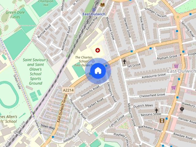East Dulwich Grove, East Dulwich, London, SE22