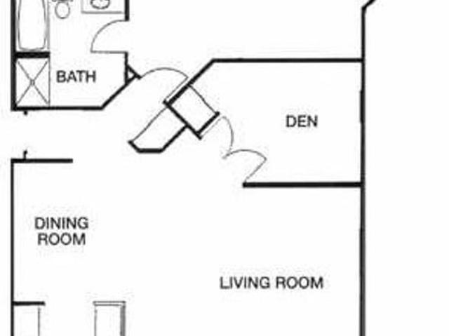 EAST HAMPTON 2 Bedroom Apartment for Rent at 2901 N Governeour St, Wichita, KS 67226