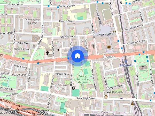 East India Dock Road, Poplar, London, E14