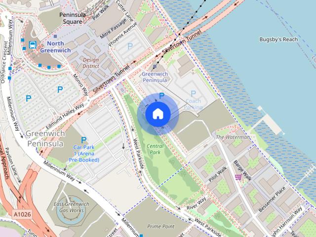 East Parkside, Parkside, Greenwich Peninsula, SE10