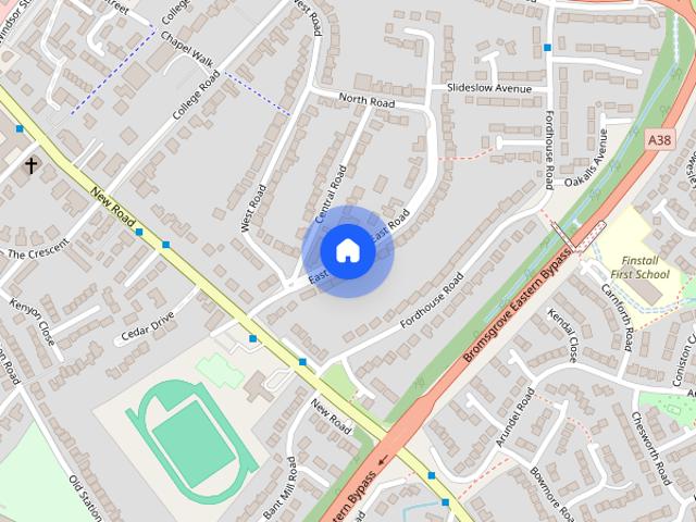 East Road, Bromsgrove, Worcestershire, B60