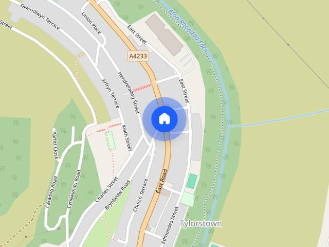 East Road, Tylorstown, CF43
