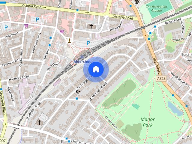 East Station Road, Aldershot, Hampshire, GU12