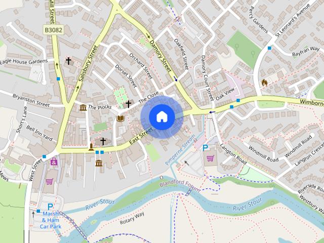 East Street, Blandford Forum, Dorset, DT11