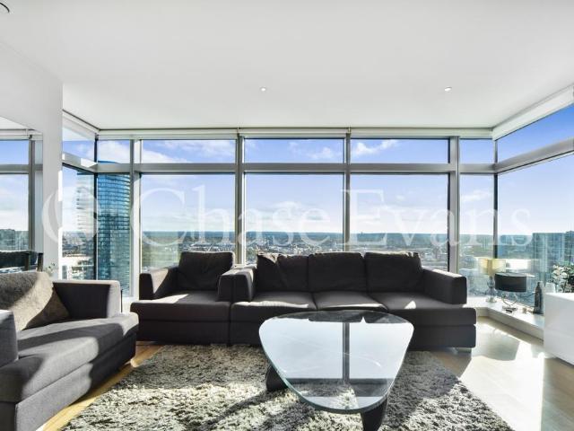 East Tower, 3 Pan Peninsula Square. 2 bed flat to rent £3,467 pcm £800 pw